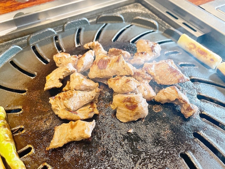 수원 돼지고기 고색동 맛집 단체 모임 하기 좋은 외식중학교 네이버 블로그
