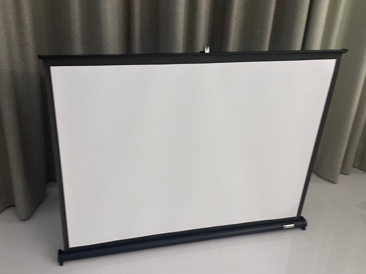 캠핑 스크린 가벼운 휴대용 빔스크린 후기! : 네이버 블로그