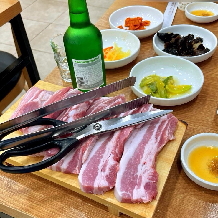 무주 고기 맛집 추천 다모일 돼지고기 생오겹살 전북 구천동 계곡 근처 덕유산 고깃집 밥집 네이버 블로그