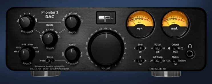 가상 공간을 시뮬레이션 하는 고성능 DAC/AMP, SPL Phonitor 3 DAC : 네이버 블로그