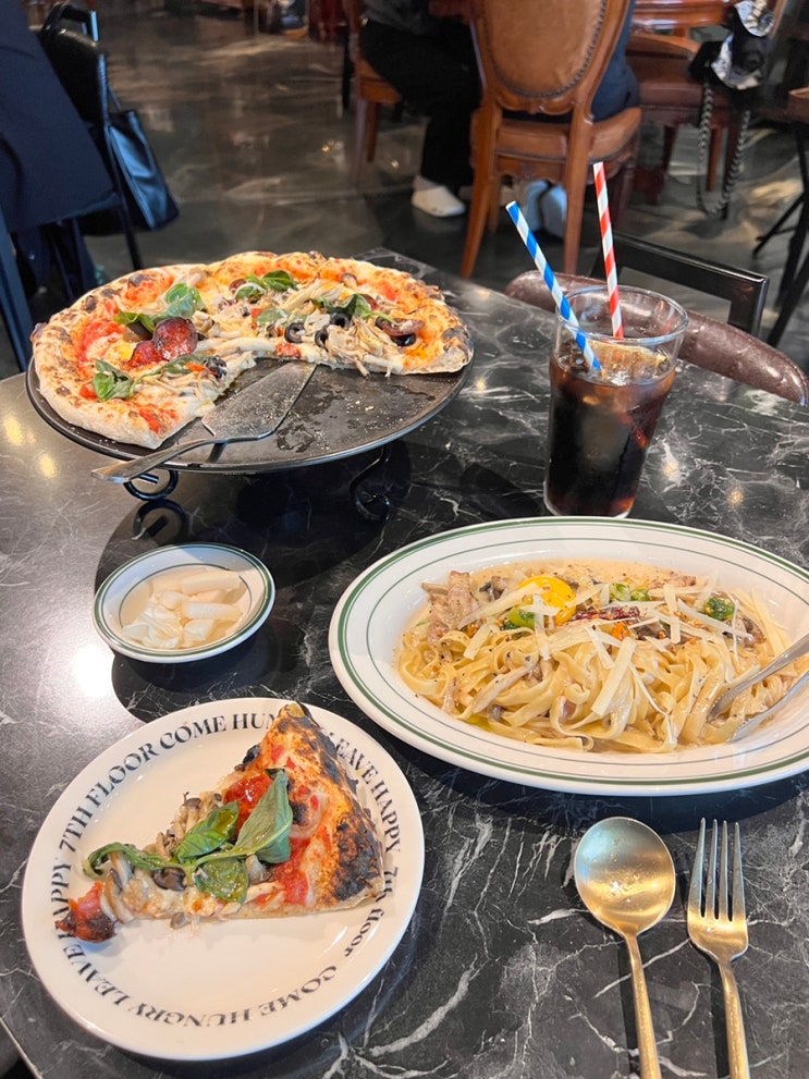 인천 부평 세븐스플로어 분위기가 좋은 화덕피자 맛집 네이버 블로그