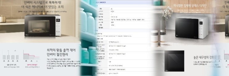 LG 전자레인지 MW23GD, 세련된 디자인과 알찬 기능의 만남 : 네이버 블로그