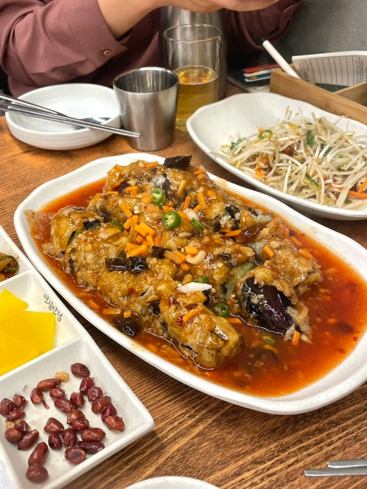 연길반점 직장인 회식장소로도 좋은 회현역 남대문 어향가지 맛집 네이버 블로그