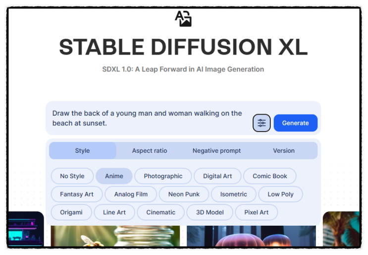 AI 그림 그리기 초간단 이미지 생성 도구 STABLE DIFFUSION XL : 네이버 블로그