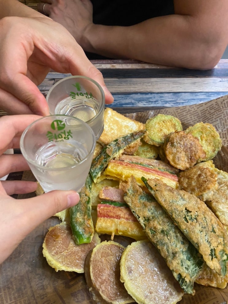 동탄역 전집 맛집 2차로 가기 좋은 술집 춘향전에서 모듬전 먹었어요 네이버 블로그