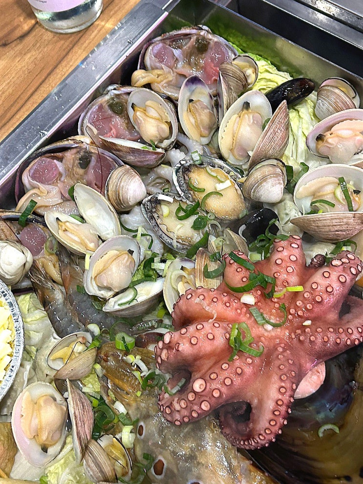 대전맛집 봉명동 바다수퍼 해물천하 조개구이 네이버 블로그
