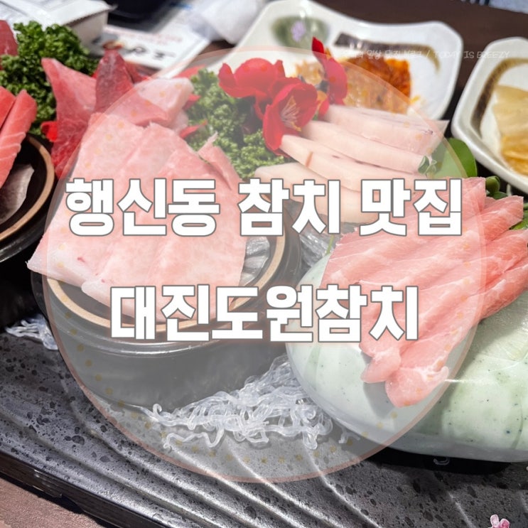 행신동 대진도원참치 지중해산 참치 무한리필 맛집 네이버 블로그
