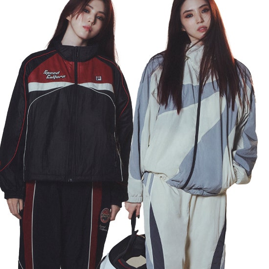 휠라 한소희 모토코어 콜렉션 속 바람막이 코디 Ft 바이크코어룩 네이버 블로그