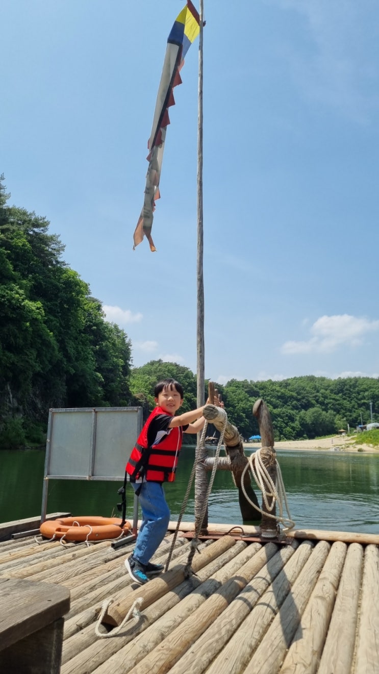 오복아츄♡일기 26 강원도 영월여행 2탄 영월한반도지형 영월 선암마을 뗏목체험서강에 발담그기 최고 네이버 블로그