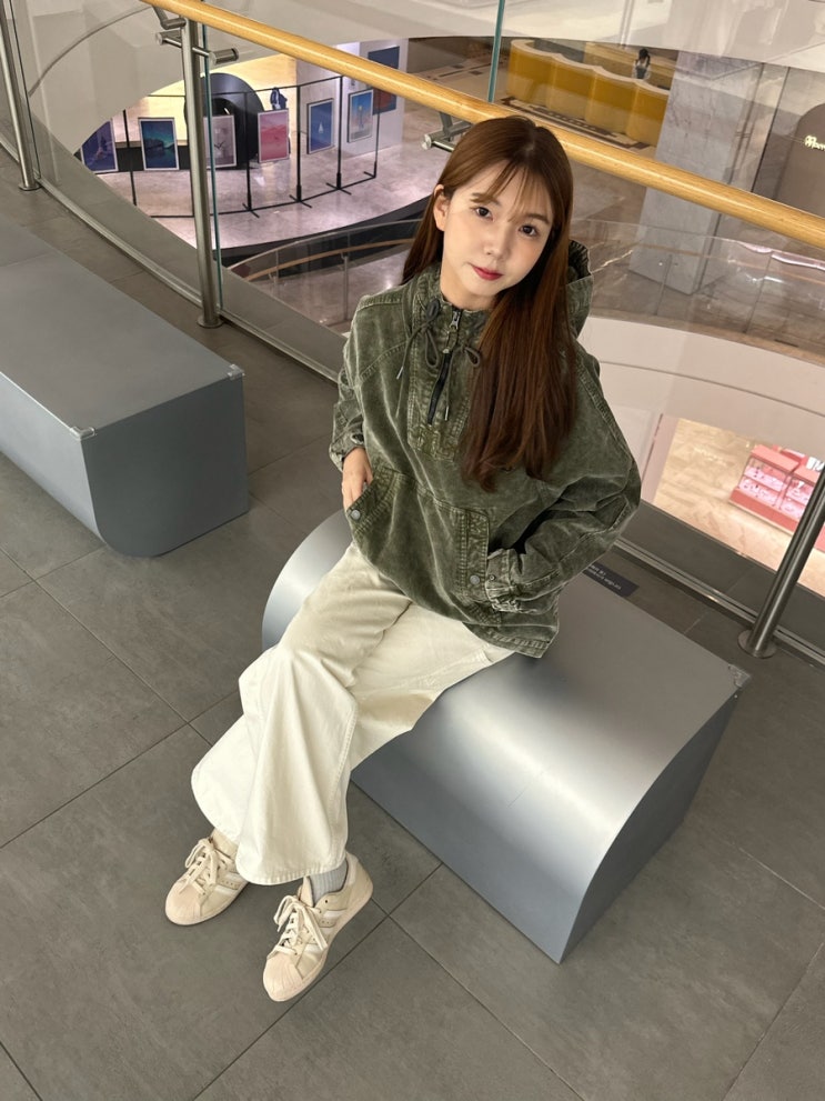 Nau 나우 코리아 안효섭 코듀로이 아노락 캠핑룩 여성 자켓 추천 네이버 블로그