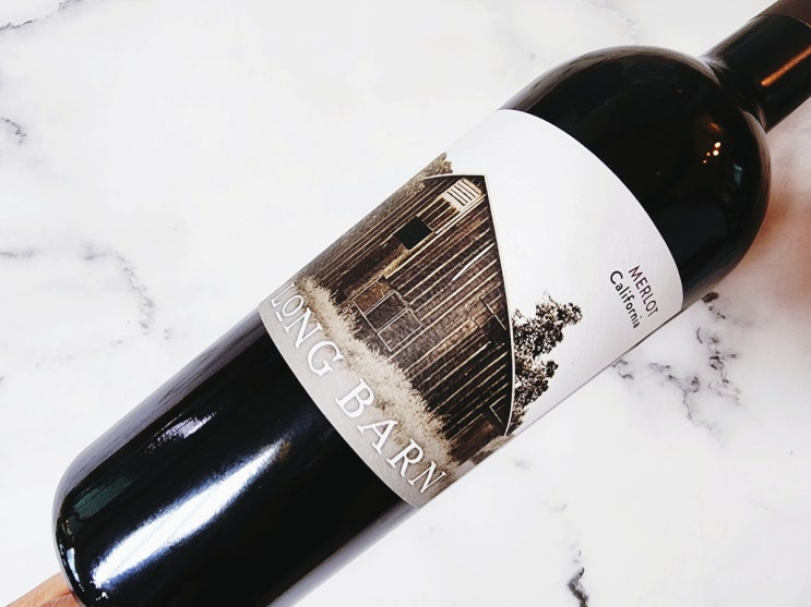 [미국 와인] 롱반 메를로 2020 Long Barn Merlot 내돈내산 후기! : 네이버 블로그