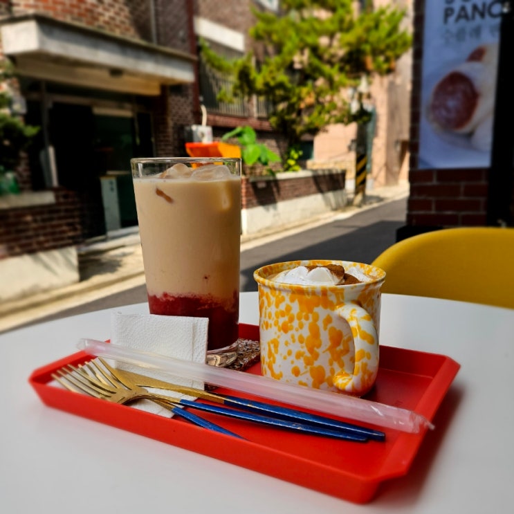 암사역맛집 주말에 브런치로 여유롭게 즐기기 좋은 암사동수플레펜케이크 카페오늘 네이버 블로그