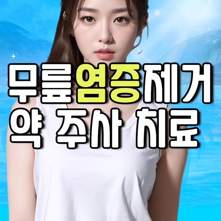 무릎 염증 제거 및 무릎 인대 연골 힘줄 염증 찜질 약 주사 충격파 수술 네이버 블로그