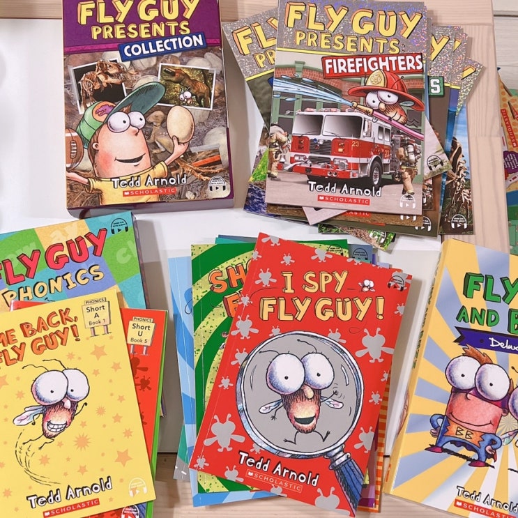 마감 Fly Guy 플라이가이 유아 초등 베스트셀러 얼리챕터북영어그림책 3종 구성 선택 디럭스 세트 파닉스 리더스