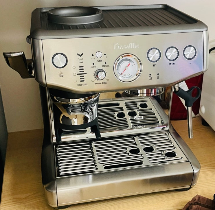 브레빌 바리스타 익스프레스 임프레스 커피머신 BES876 / 내돈내산 브레빌 : 네이버 블로그