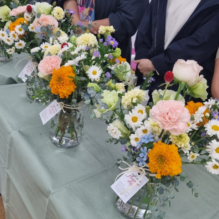 학부모 연수 플라워 클래스 화병 꽃꽂이 일산 파주 고양 양주 원예 테라피 일산 꽃집 일산 양지마을 꽃집 일산 밤리단길 꽃집