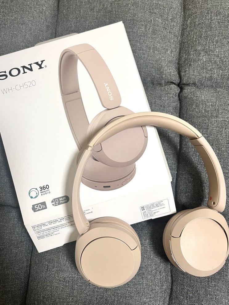 가성비 블루투스 헤드셋 SONY WH-CH520 소니 헤드셋 추천 : 네이버 블로그