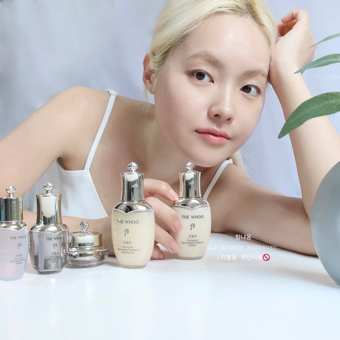 광채 안티에이징 스킨케어 추천 더후 천기단 스킨 로션 세트 네이버 블로그