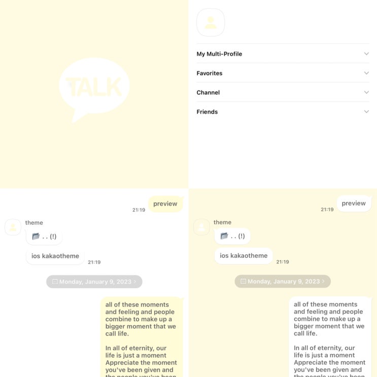[ios/ktheme] fall color (3 butter ver) : 네이버 블로그