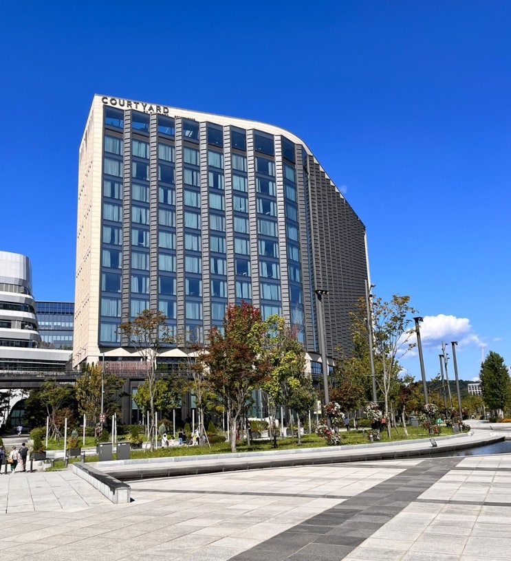 서울 마곡 호텔 ‘코트야드 메리어트 서울 보타닉파크 파크뷰 킹 룸 헬스장 네이버 블로그
