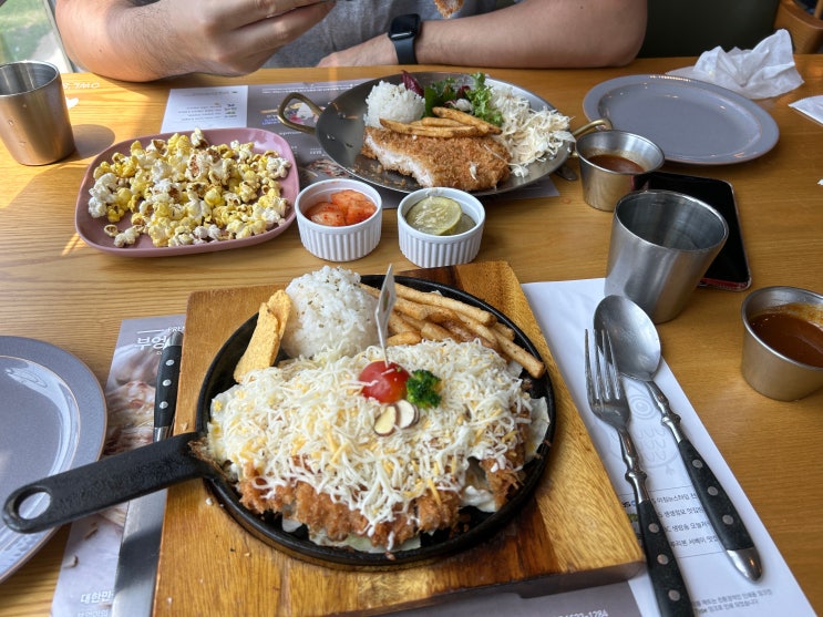 여수 오션뷰 웅천 맛집 부엉이돈까스 네이버 블로그