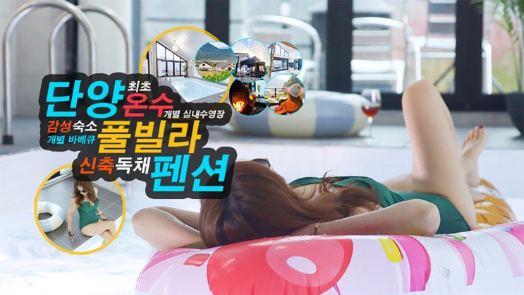 단양 온수 풀빌라 단델리온 감성 신상 숙소 독채 신축 단양펜션 좋은곳 네이버 블로그