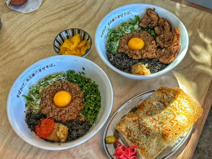 경주 황리단길 일식 소바카게 통통한 자가제면 우동 마제소바 맛집 네이버 블로그
