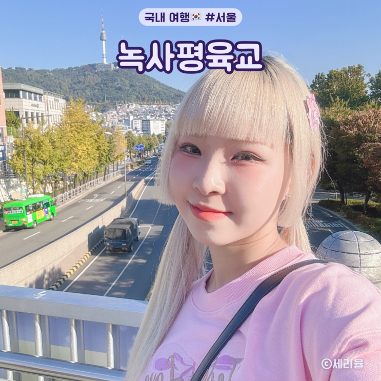 이태원 가볼만한곳 녹사평 육교 남산타워뷰 서울 사진 찍기 좋은곳 이태원클라쓰 촬영지 네이버 블로그
