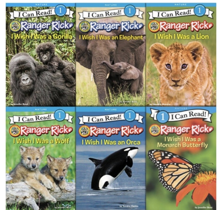 I Can Read Level 1 : Ranger Rick 시리즈 12종 음원 : 네이버 블로그