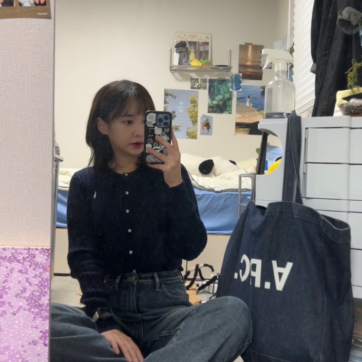 폴로 걸즈가디건 Xl 사이즈 지그재그 구매 솔직 후기 네이버 블로그
