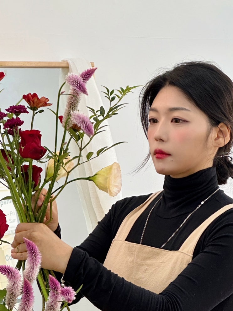광교꽃집 ‘딤플스플라워 핸드타이드 클래스 후기 네이버 블로그