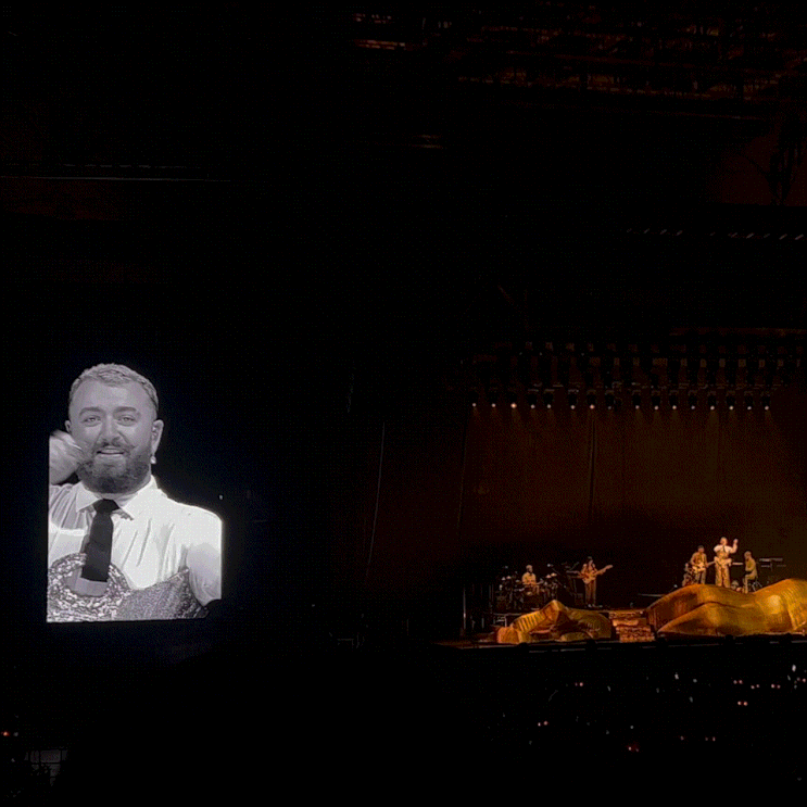 KSPO DOME 1층 11구역 시야 2023 샘스미스 내한 공연 : 네이버 블로그