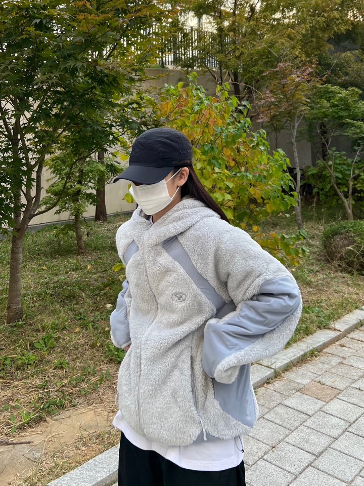 산산기어 23fw 플리스 후드 자켓 2사이즈 착용 리뷰 남자 여자 후리스 집업 추천 브랜드 및 코디 네이버 블로그