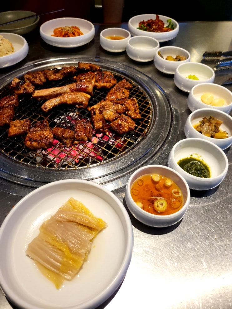 합정 고기집 청기와타운 홍대 소고기 맛집 블루리본 서베이 네이버 블로그