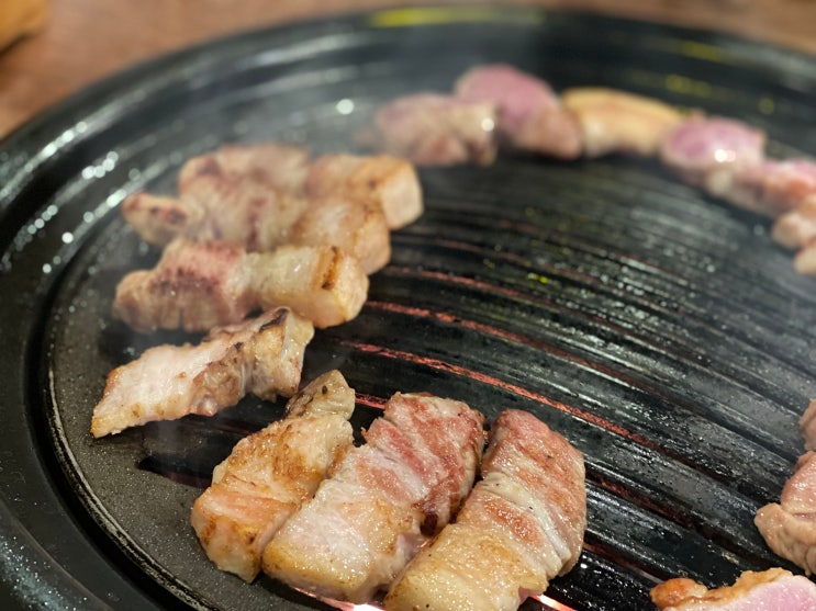 선릉역삼겹살 고담식당 질 좋은 고기집 회식장소 추천 네이버 블로그