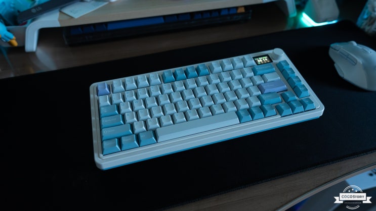 FL · ESPORTS CMK75! 핫스왑 무선 키보드(공장 윤활) 리뷰~ : 네이버 블로그