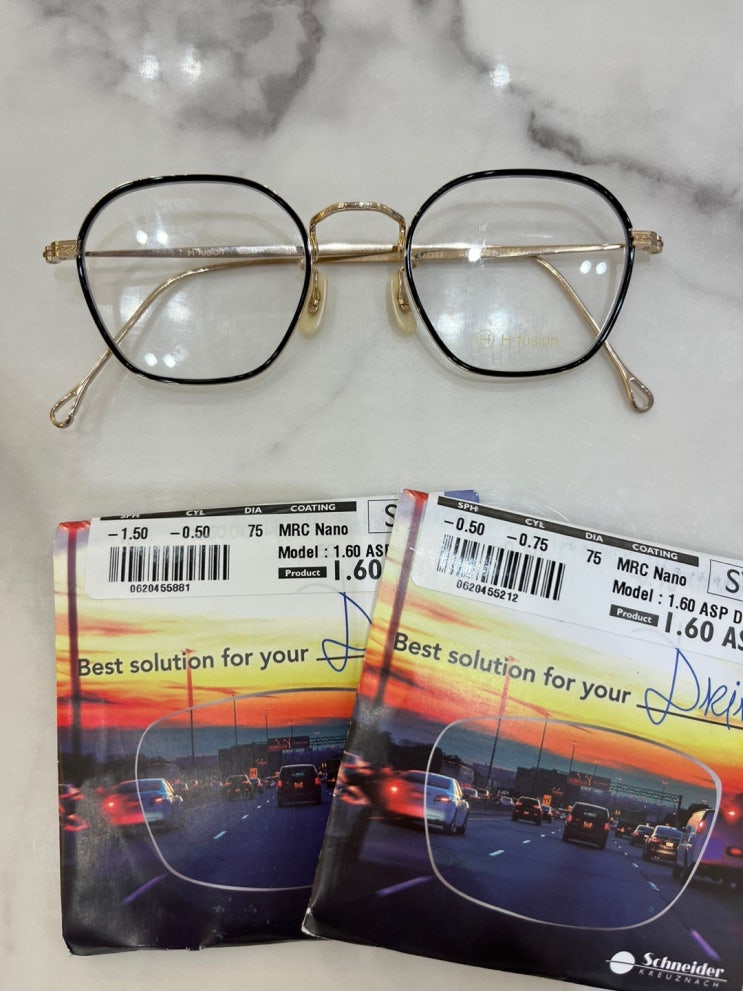 에이치퓨전HF620 X 1.60 슈나이더(드라이빙) /아이데코안경 광주진월점 : 네이버 블로그