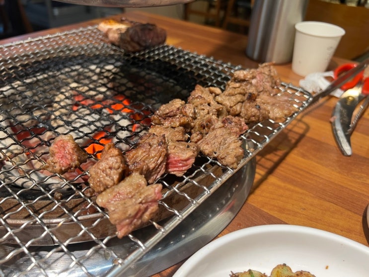 깔끔하고 맛있어 점심으로도 좋은 해운대 우대갈비 장산역 고기집 우연 네이버 블로그