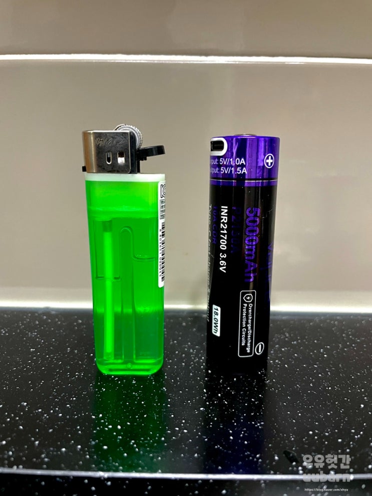 73g 백패킹용 적합! VAPCE 초경량 21700 c-type 보조배터리 5000mah : 네이버 블로그