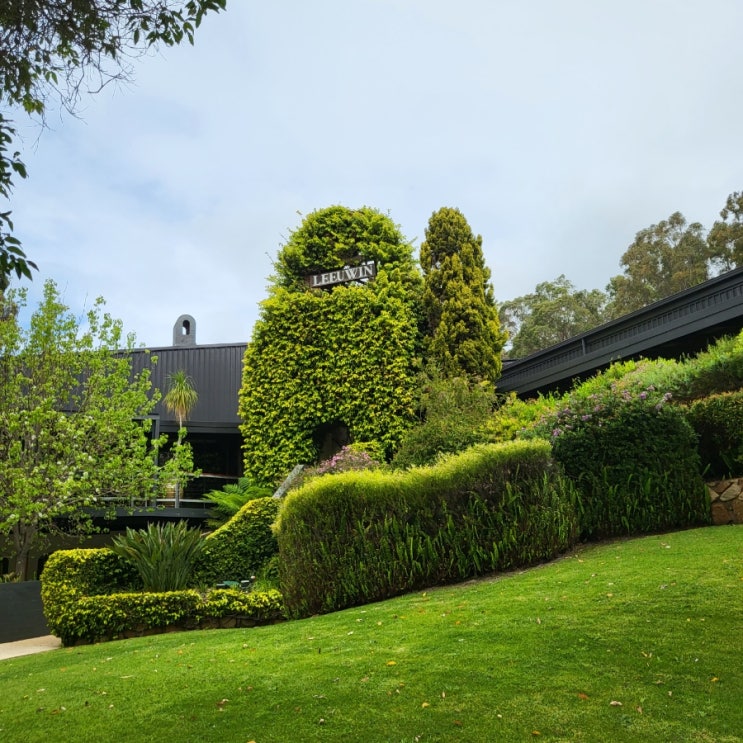 호주여행 3일차, 마가렛리버 레스토랑과 갤러리가 있는 와이너리 르윈에스테이트 LeewinEstate 후기💛 : 네이버 블로그