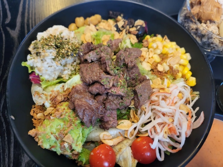 압구정 샐러드맛집에서 블랙루머에서 건강한 한끼 네이버 블로그