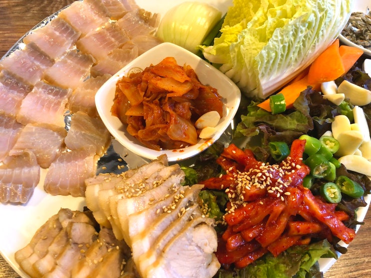 야탑역 맛집 홍어삼합에 시원한 막걸리 한 잔 남도술상 야탑점 네이버 블로그