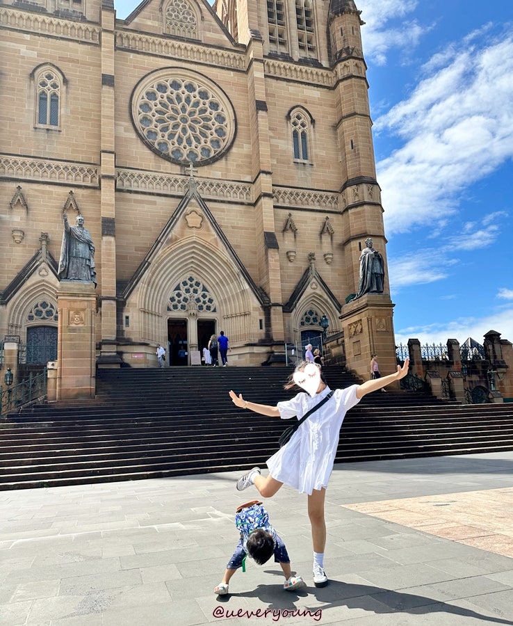 호주 시드니여행 세인트메리대성당 하이드공원 하이드파크 아이와함께 : 네이버 블로그