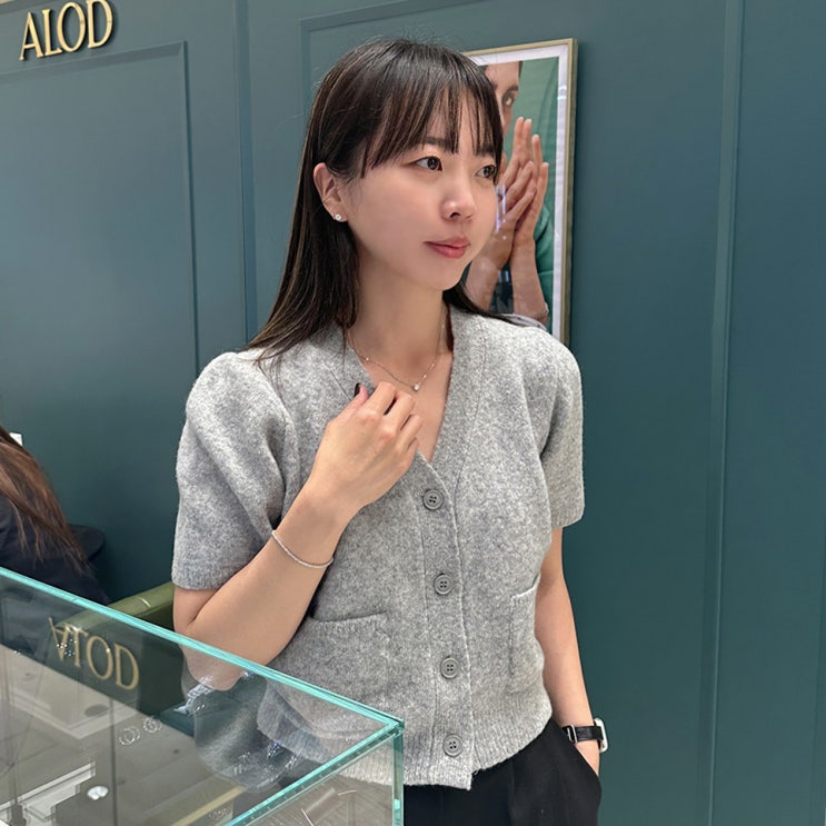 ALOD 랩그로운다이아몬드 다이아목걸이 신세계본점 팝업스토어 방문 : 네이버 블로그