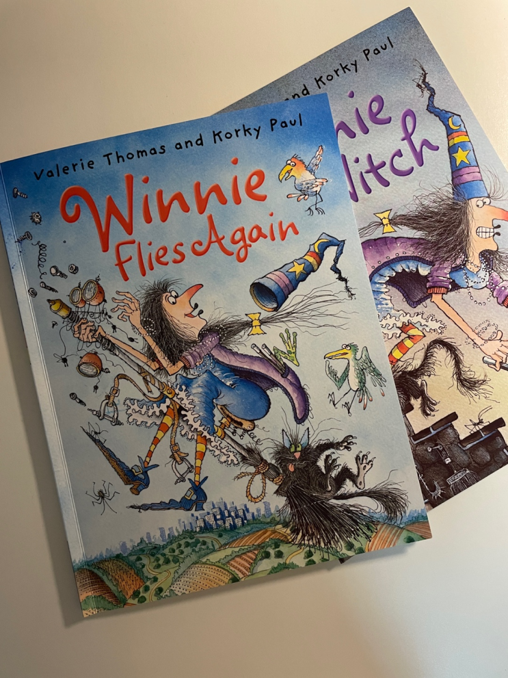 마녀위니 초등 원서읽기 Winnie flies again : 네이버 블로그