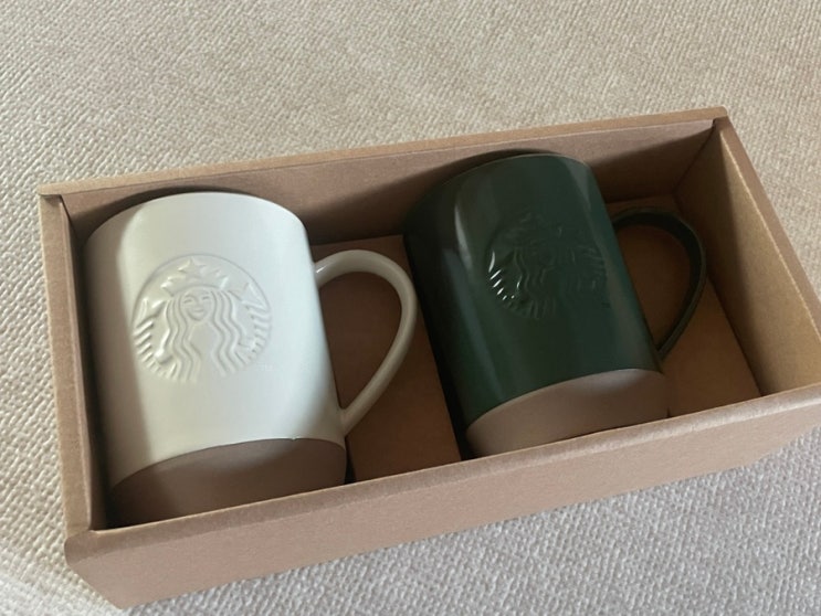 스타벅스 오덴세 머그세트 420ml 2P(취향저격 선물 도착) : 네이버 블로그