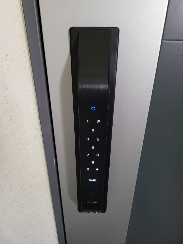 수원 권선구 호매실모아미래도센트럴타운2단지 베스틴 도어락 IDL-401F 교체 설치 : 네이버 블로그