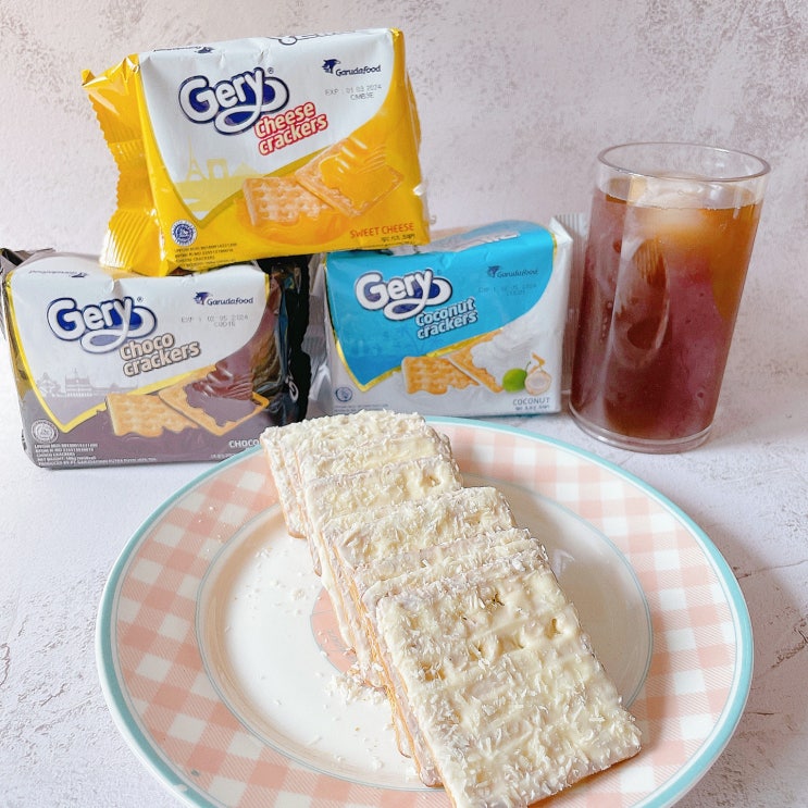 게리 코코넛 치즈 초코 크래커 와인안주로 딱 네이버 블로그