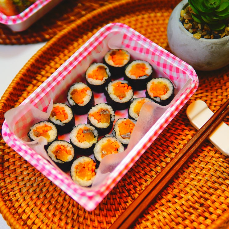 꼬마김밥 만들기 김밥김 파래김 김밥 당근 샐러드김밥 어린이김밥 김밥도시락 간단김밥 소풍도시락만들기 네이버 블로그