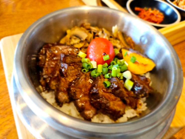 포항 양덕 정갈한 솥밥정식 맛집 한우랑 네이버 블로그